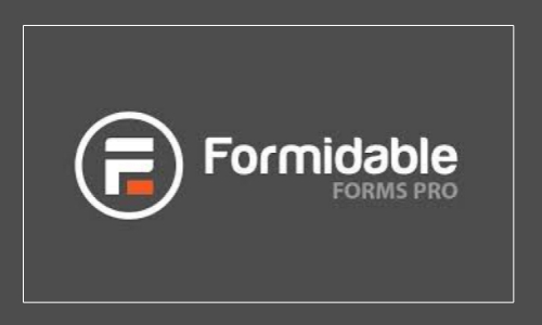Formidable Forms Pro – WordPress Form Builder - Plugin MAX