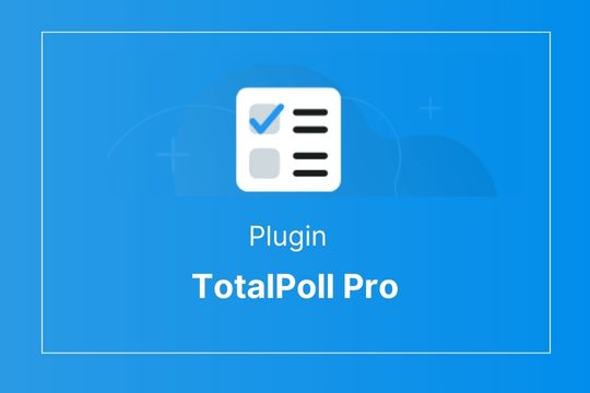 TotalPoll Pro – Responsive WordPress Poll Plugin - Plugin MAX